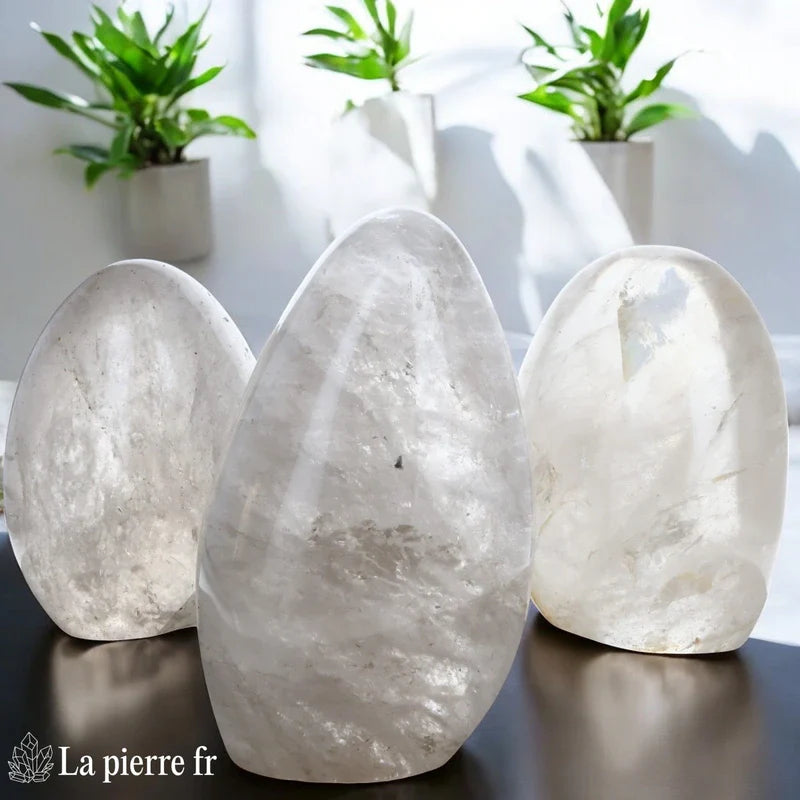 Pierre en Cristal de Roche - Clarté et Guérison